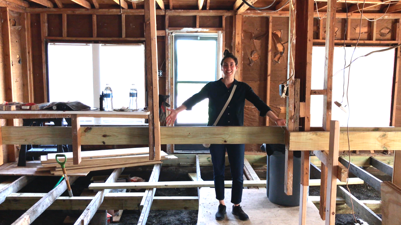 Framing Progress of Our Small Fixer Upper with Wonderful Contractors ...
