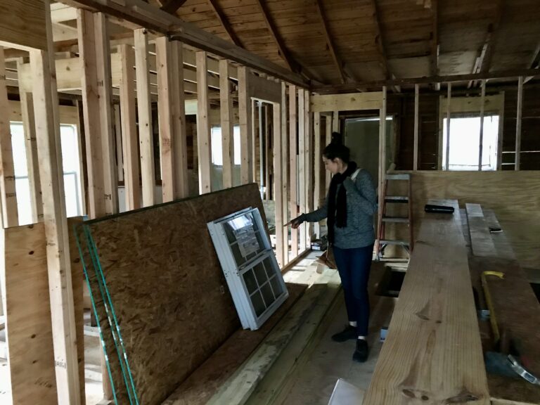 Walkthrough to Check Out Ceiling Framing and Plumbing Progress ...