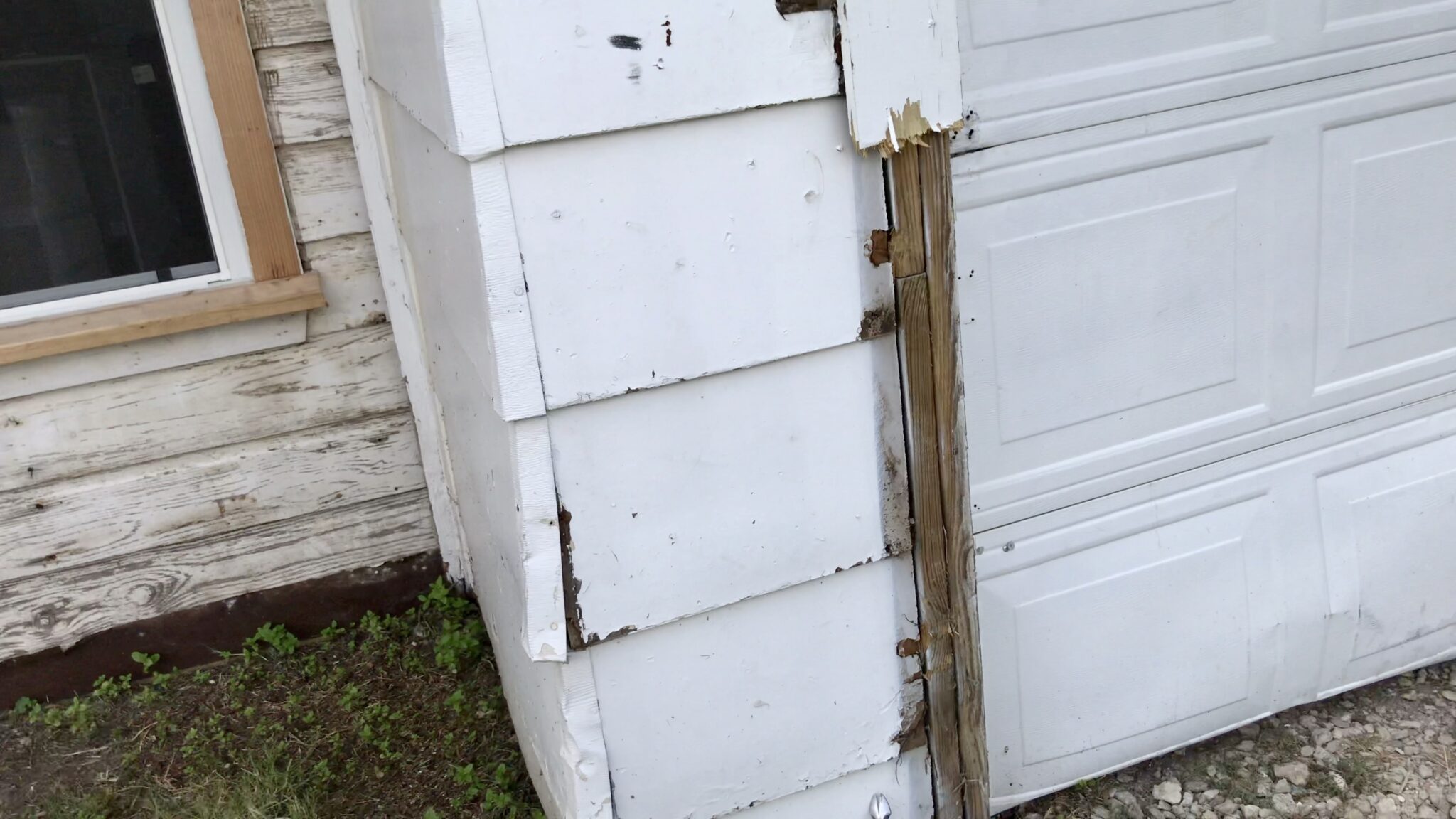 Uncovering Beautiful Old Original Wood Siding on Small Cottage ...