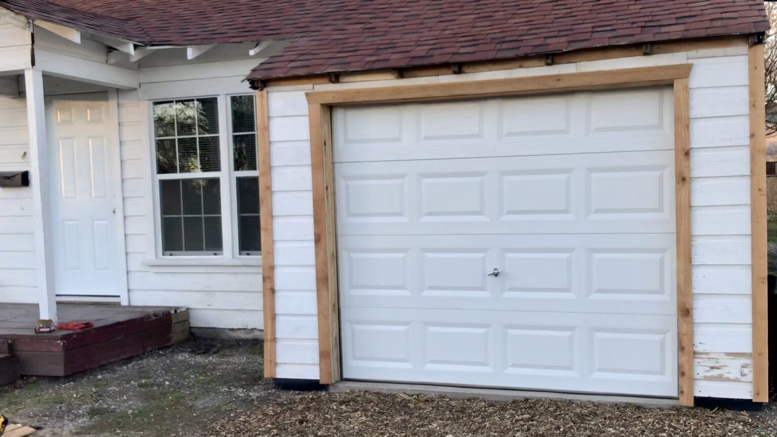 Adding Trim to Little Cottage Garage and Installing Beadboard Ceiling ...